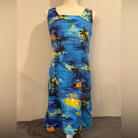 royal creations | Dresses | Royal Creations Hawaiian Beach Dress Womens ...